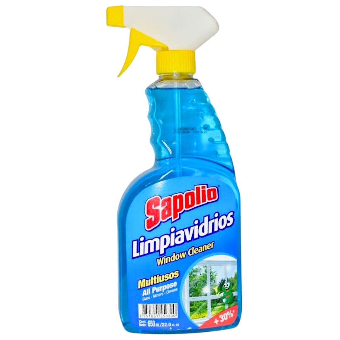 LIMPIA VIDRIOS SAPOLIO 650ML - Reyver